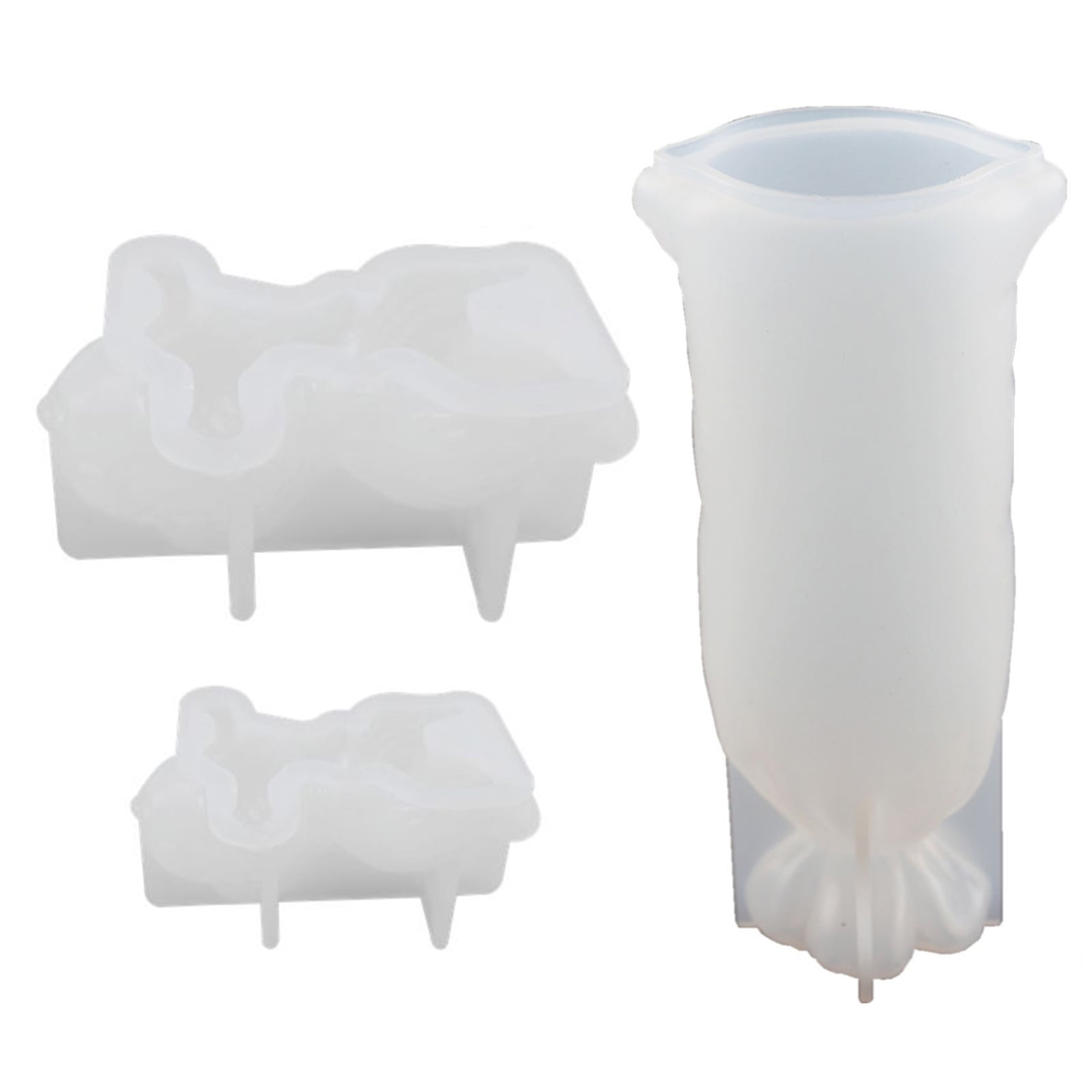 MANNYA Unique Silicone Mold for 3D Goldfish Lucky Bag Resin Epoxy ...