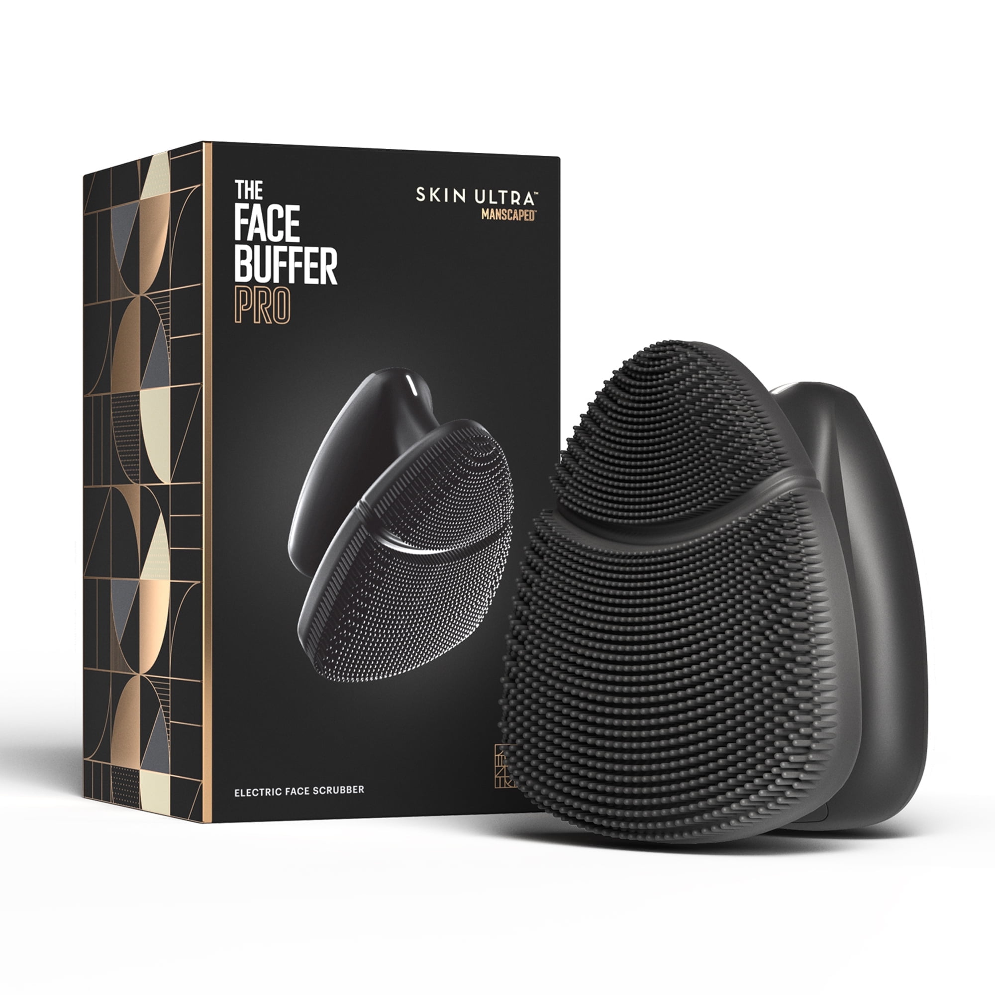 MANSCAPED® The Face Buffer PRO - Men's Electric Silicone Face Scrubber for Exfoliating Your Skin ...