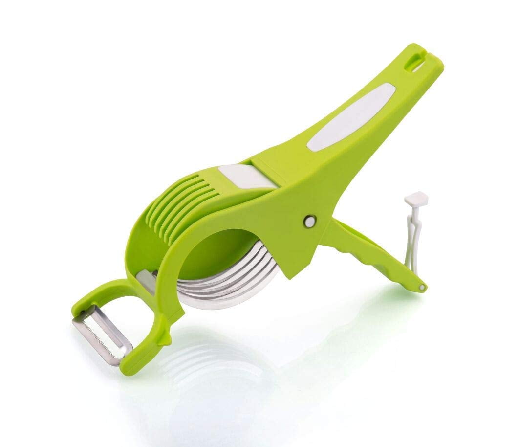 MANSI Store Plastic 2 in 1 Vegetable Fruit Multi Cutter PeelerVeg ...