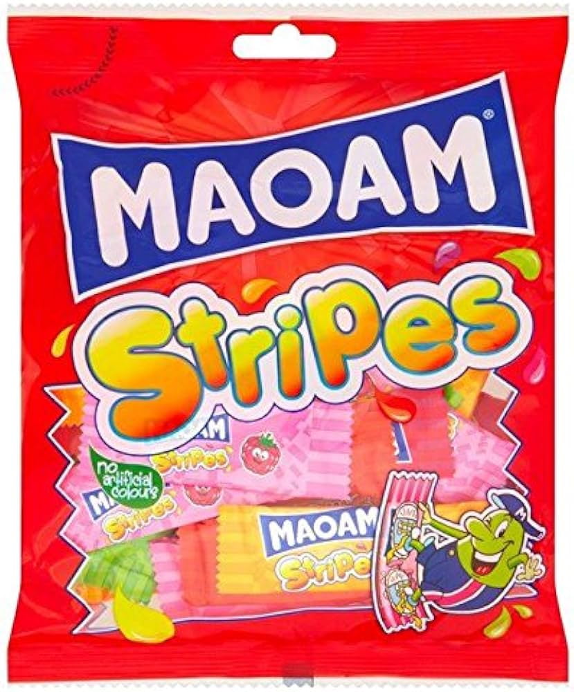 MAOAM Stripes Candy 140g - Walmart.com