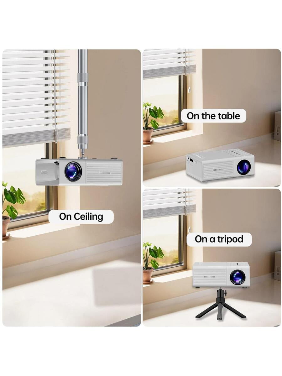 MAOHUTER Portable Mini Projector - Bestseller, 1080P Resolution, Pocket ...