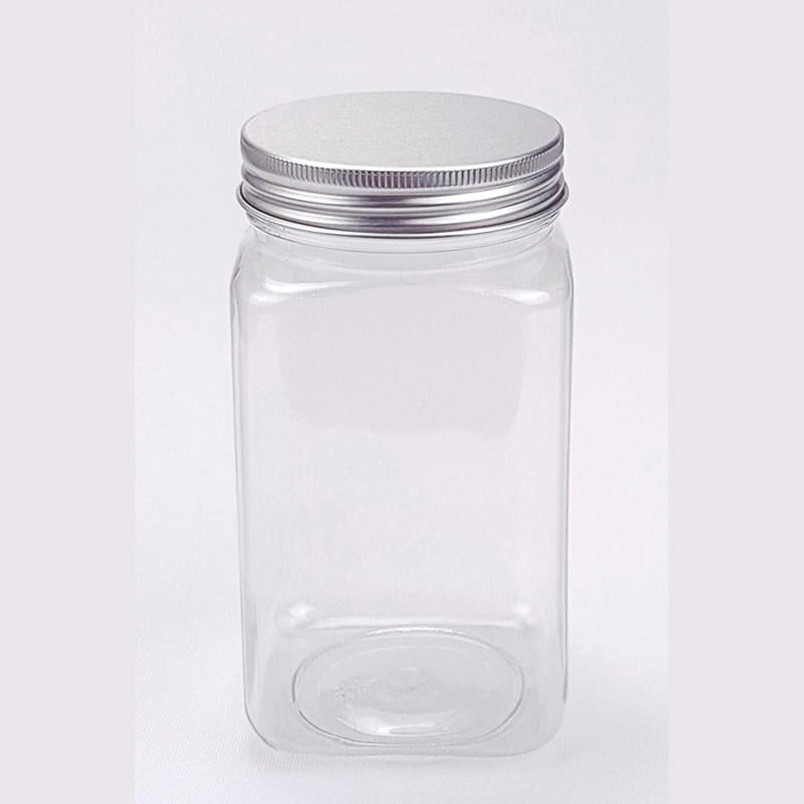 MAOKA Silver Plastic Candy Food Storage Jar - Walmart.com