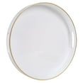 MAONAME 13" White Round Tray, White Serving Tray with Handles, Modern ...
