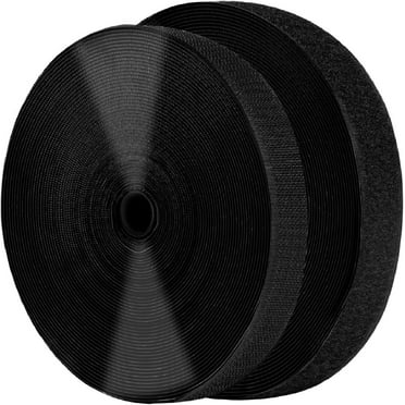 32.8 Ft x 1 Inch Velcro Strips with Adhesive, Hook and Loop Tape Heavy ...