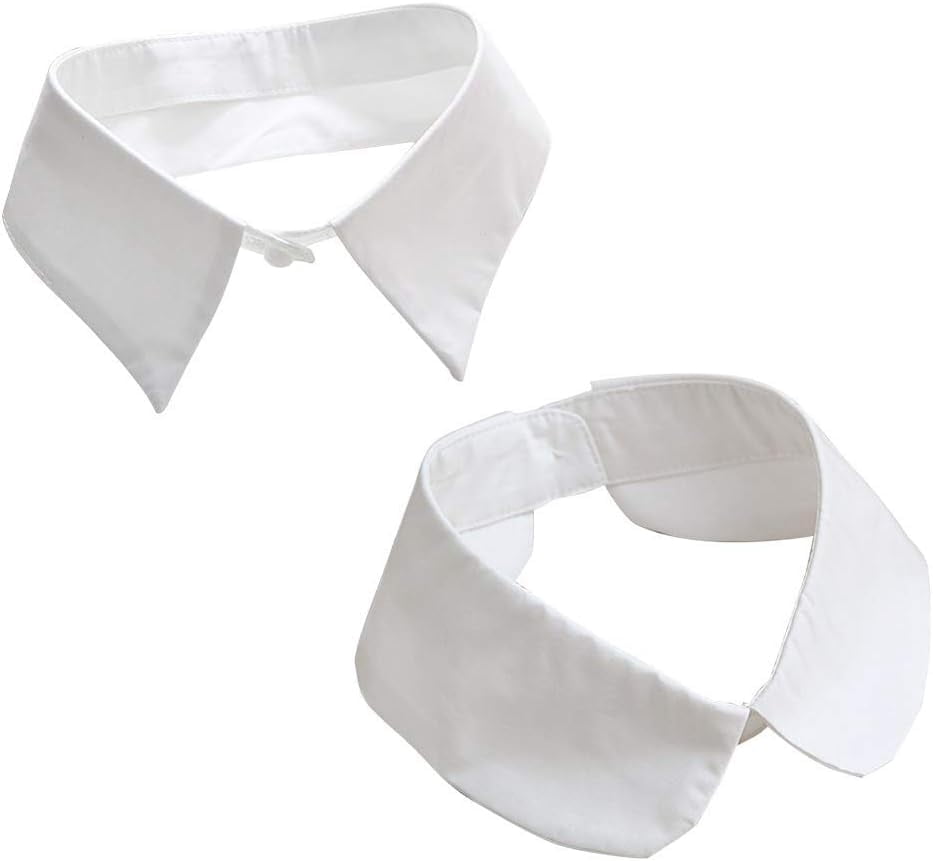 MAOYA Women's Girls Faux Faux Collar Detachable Blouse Shirt Collar ...