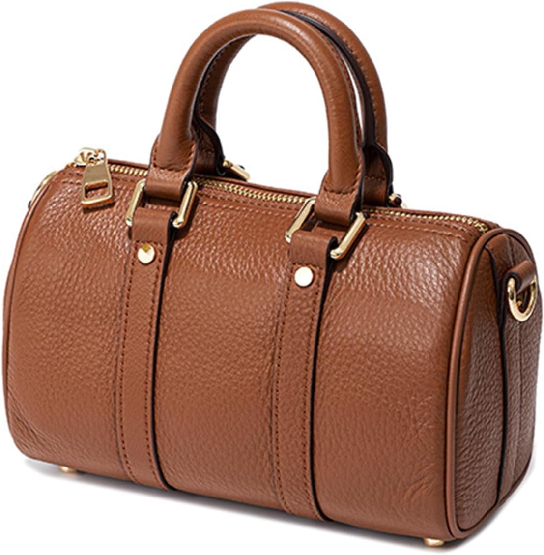 MAOYA Women's Top Handle Satchel Bag Genuine Leather Designer Boston ...