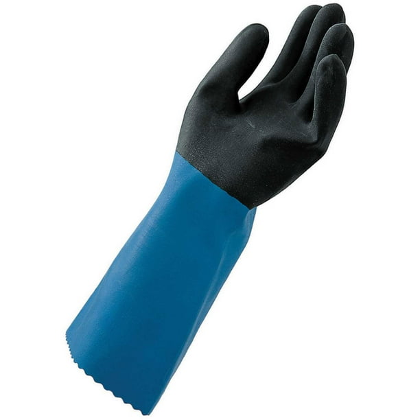 MAPA NL52 Stanzoil Neoprene Gloves, 14" L, Medium Weight, Size 9, 1 ...