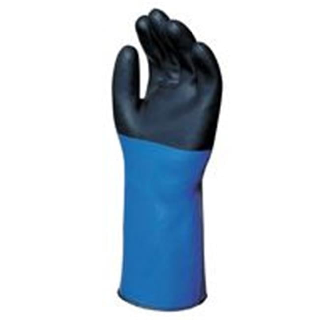 MAPA Professional 457-517319 Trionic Triple Poly Glove 9 by 9.5 Rubber ...