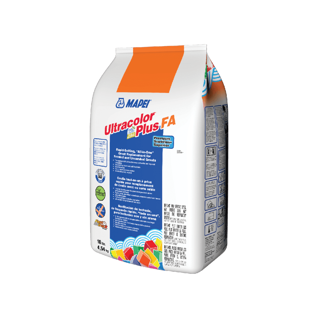 MAPEI Ultracolor Plus FA Powder Grout - 10LB/Bag - (09 Gray) - Walmart.com
