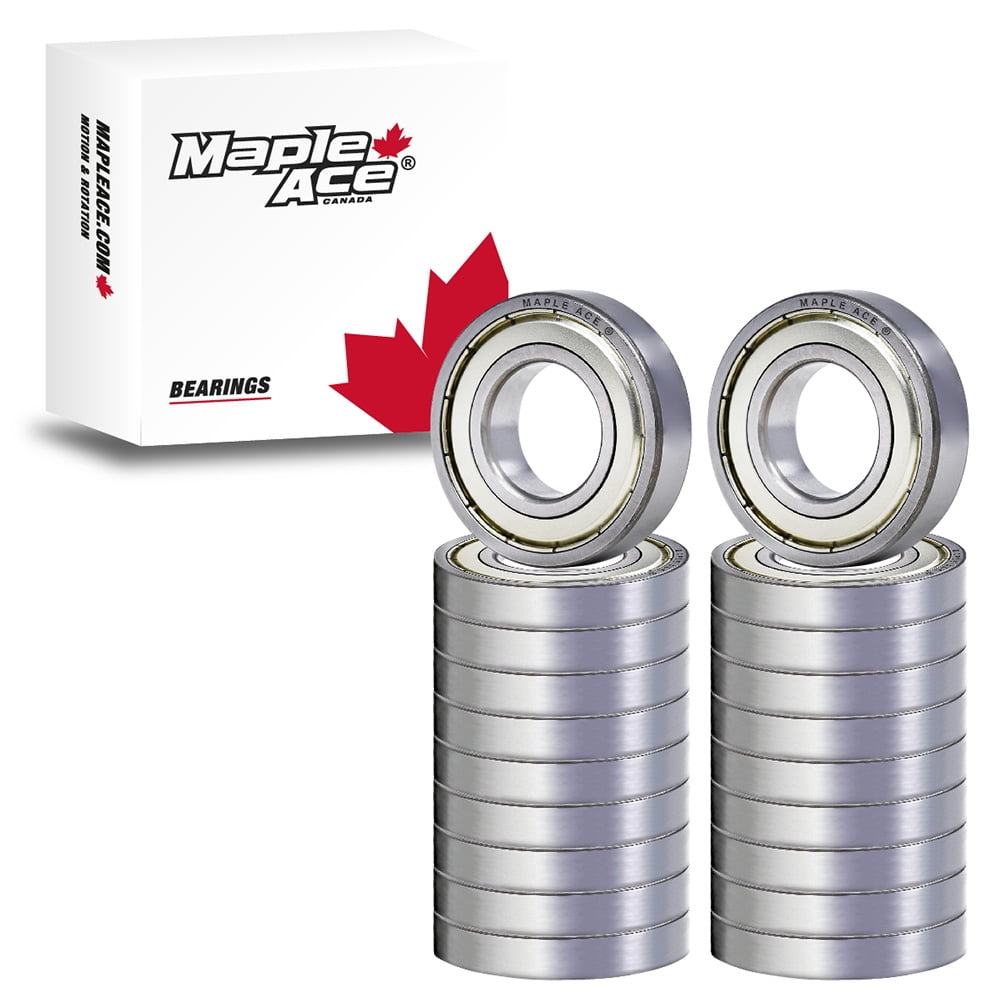 MAPLE ACE 6001-ZZ Ball Bearing Supreme Metal Shielded 12x28x8 mm, 6001 ...