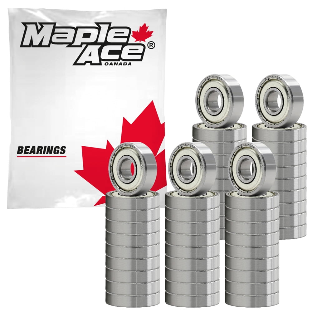 MAPLE ACE R8-ZZ Ball Bearing 1/2" x 1-1/8" x 5/16" R8 ZZ Metal Shielded ...