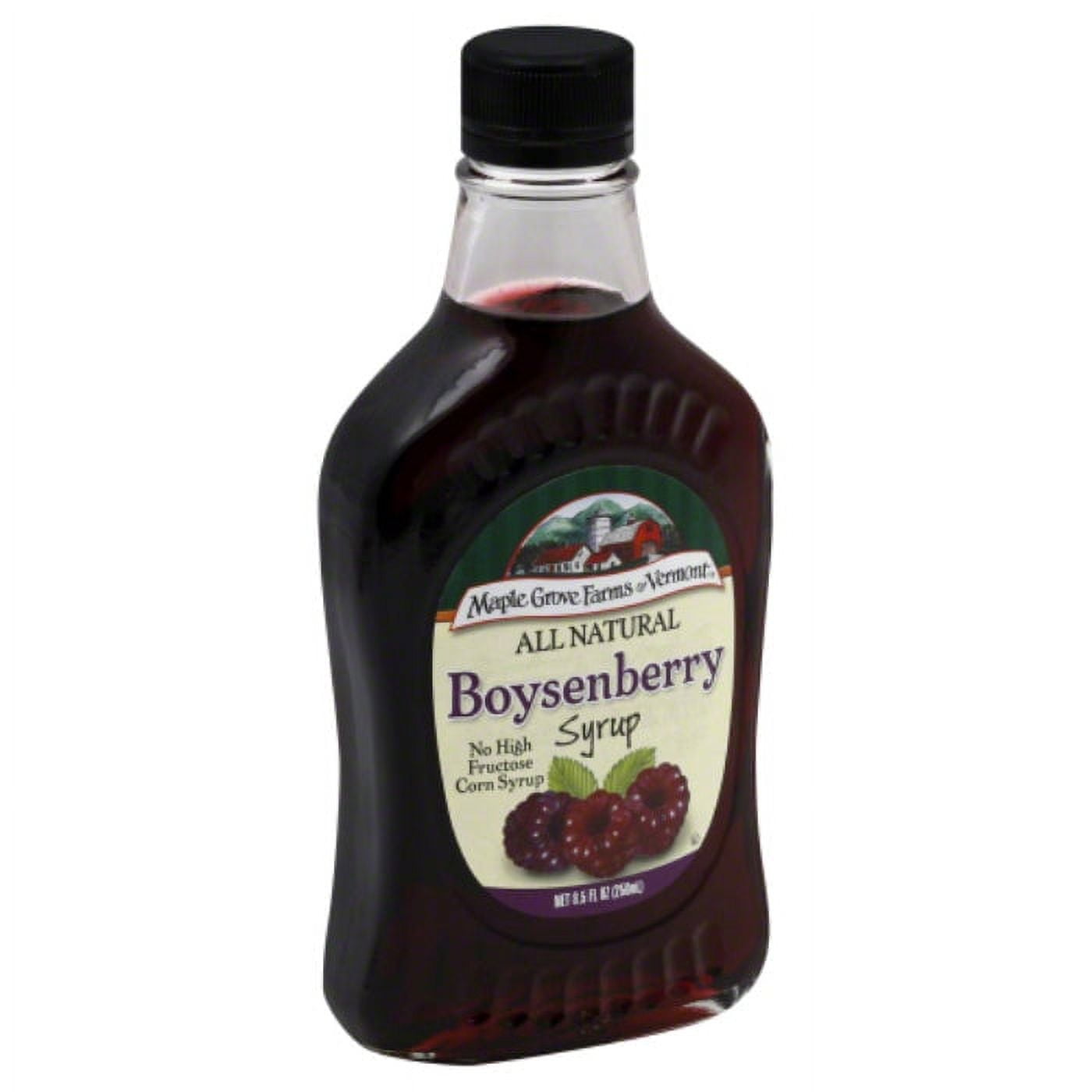 MAPLE GROVE SYRUP NTRL BOYSENBRY 8.5 OZ - Pack of 6 - Walmart.com