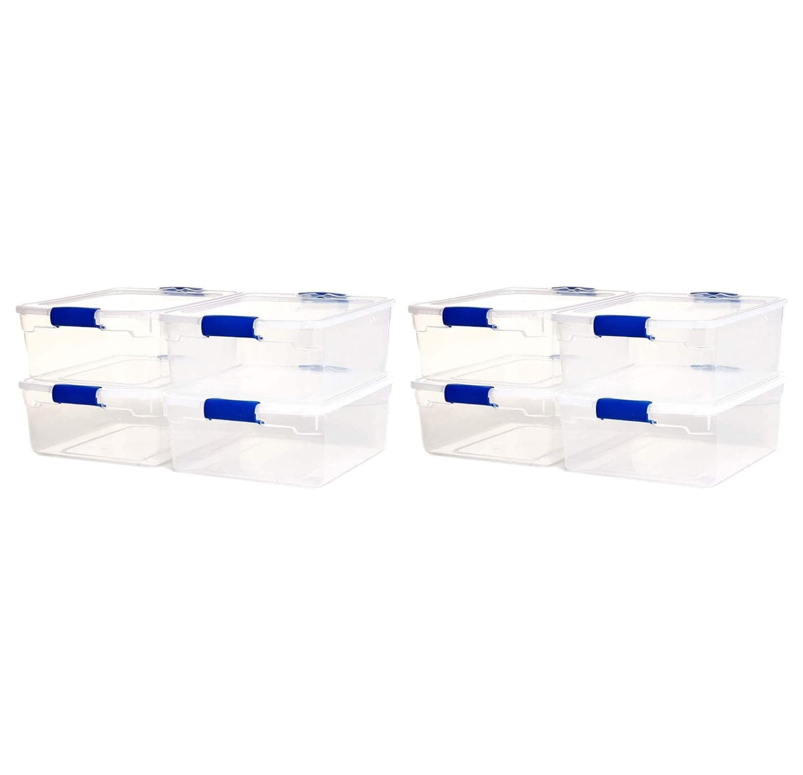 MAQING Heavy Duty Modular Stackable Storage Bins, Containers with ...