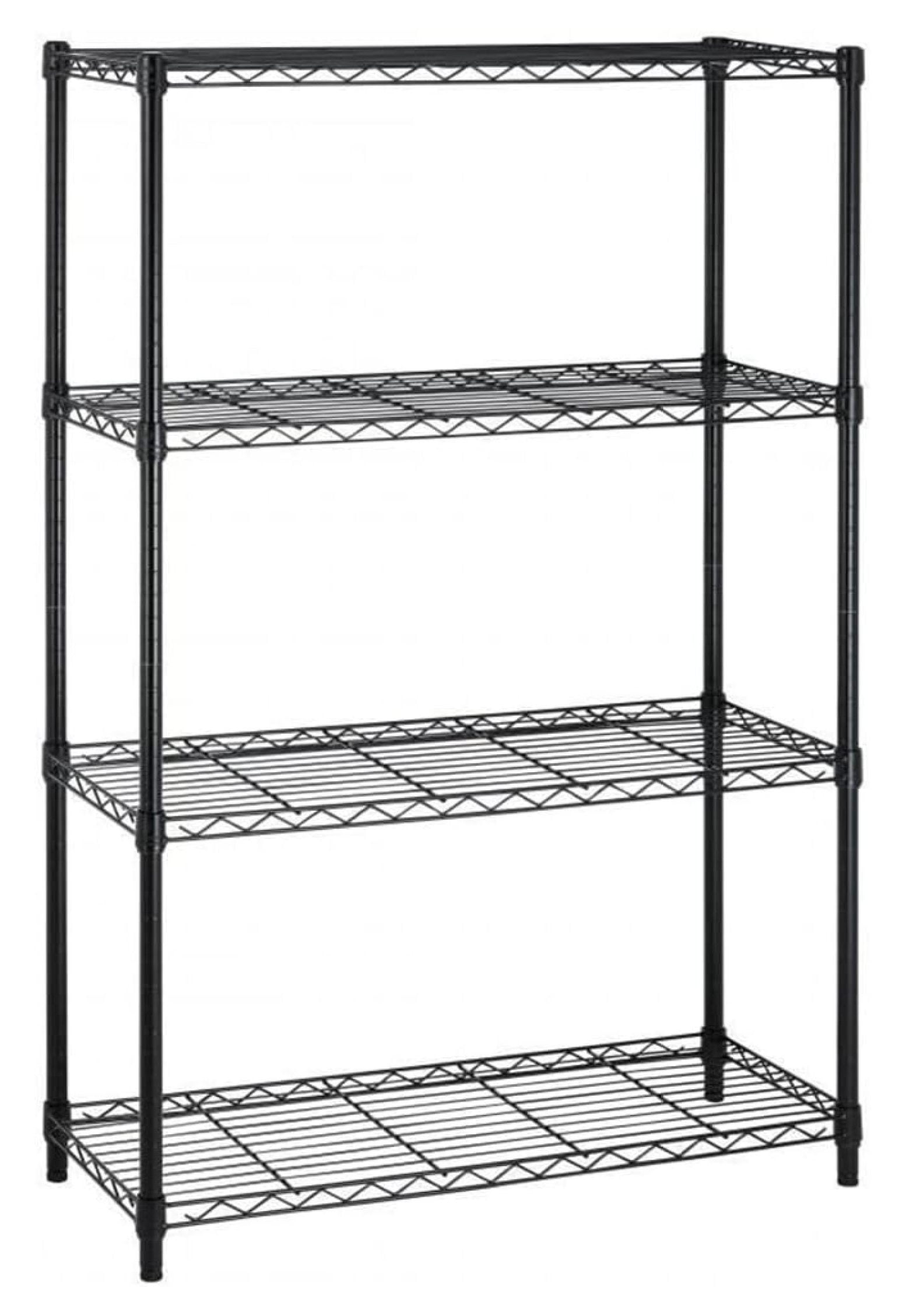 MAQING Shelves Shelf Storage Shelves Heavy Duty 4 Tier Adjustable Shelf ...