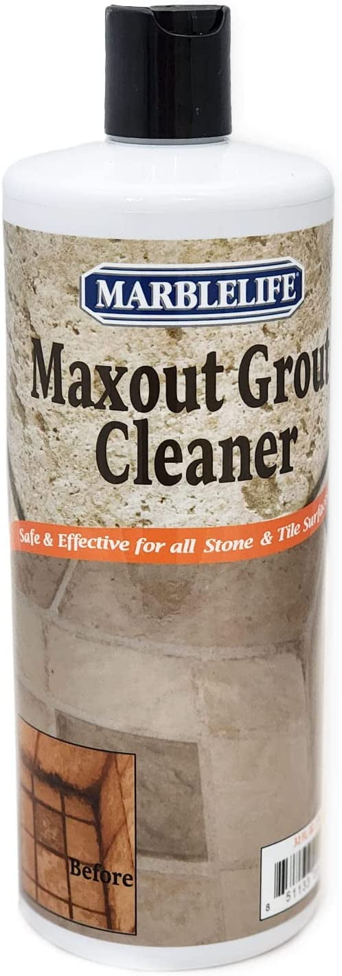 MARBLELIFE Maxout Deep Grout Cleaner- Powerful Bathroom Tile & Floor ...