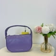 MARC JACOBS Purple Mini 'The Pushlock' Bag - Walmart.com