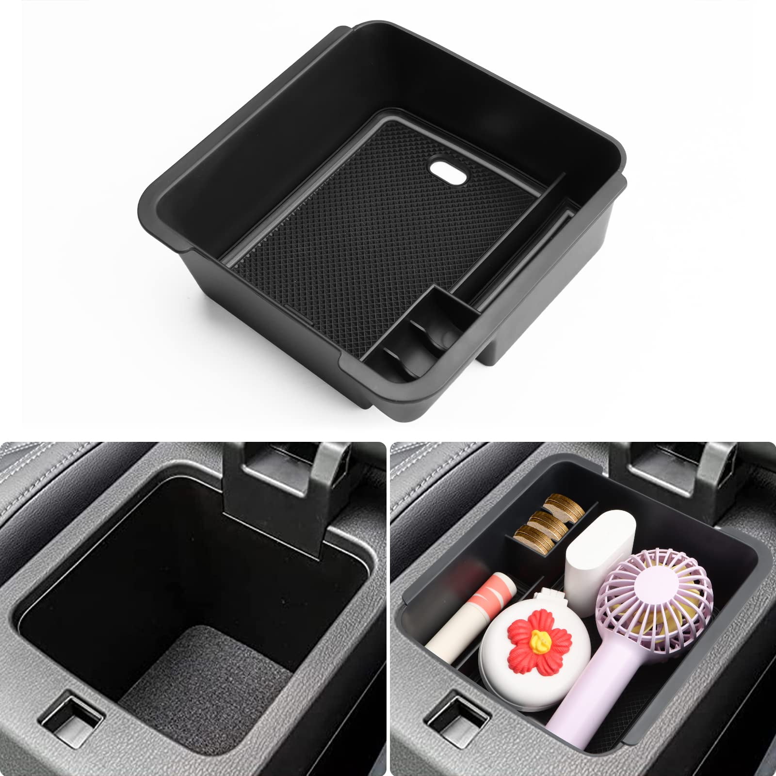 MARCHFA Center Console Organizer Tray Compatible for 2022 2023 2024 Mitsubishi Outlander ...