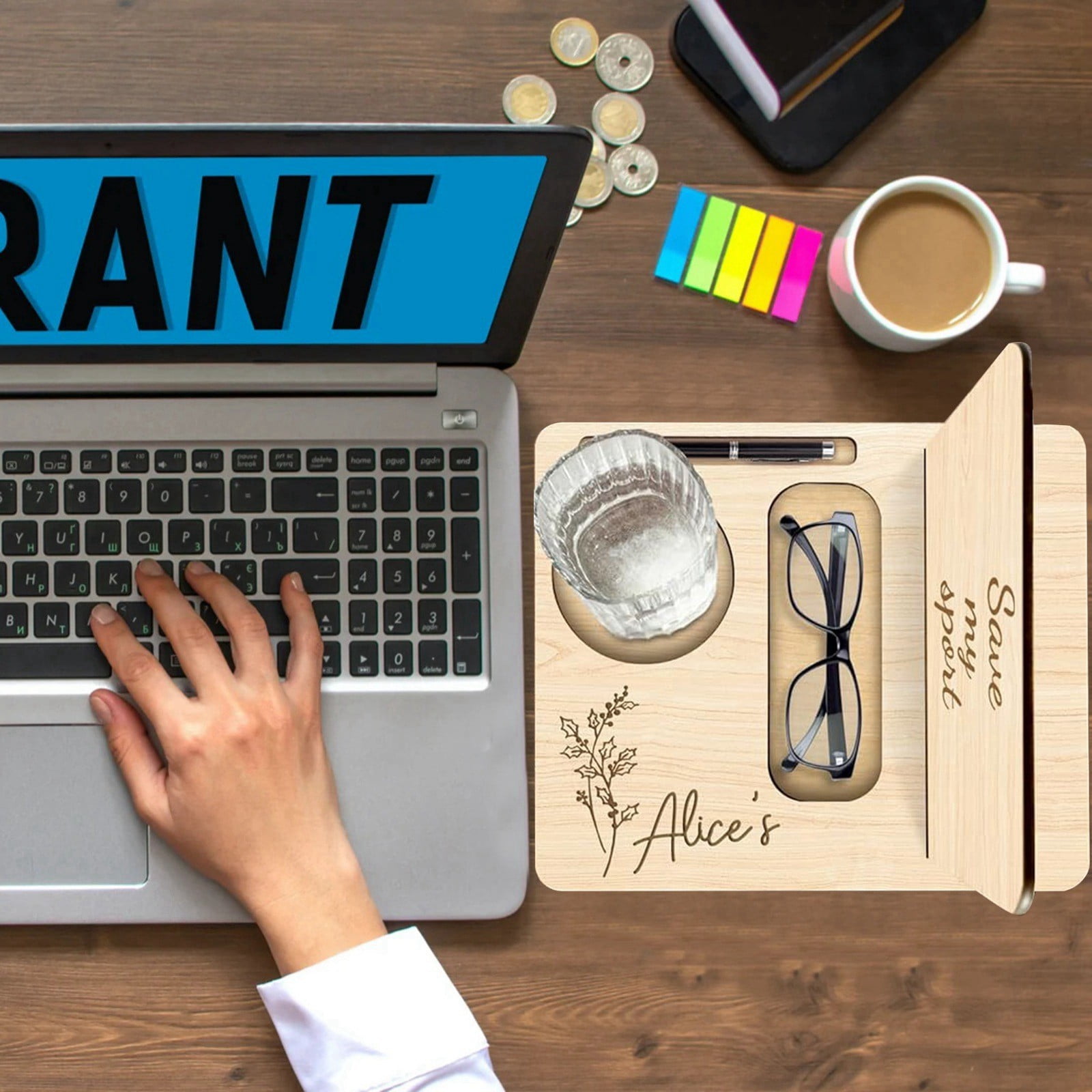 MARCUVMK Solid Triangular Bookshelf Bookshelf Wooden Bookshelf Bookcase ...