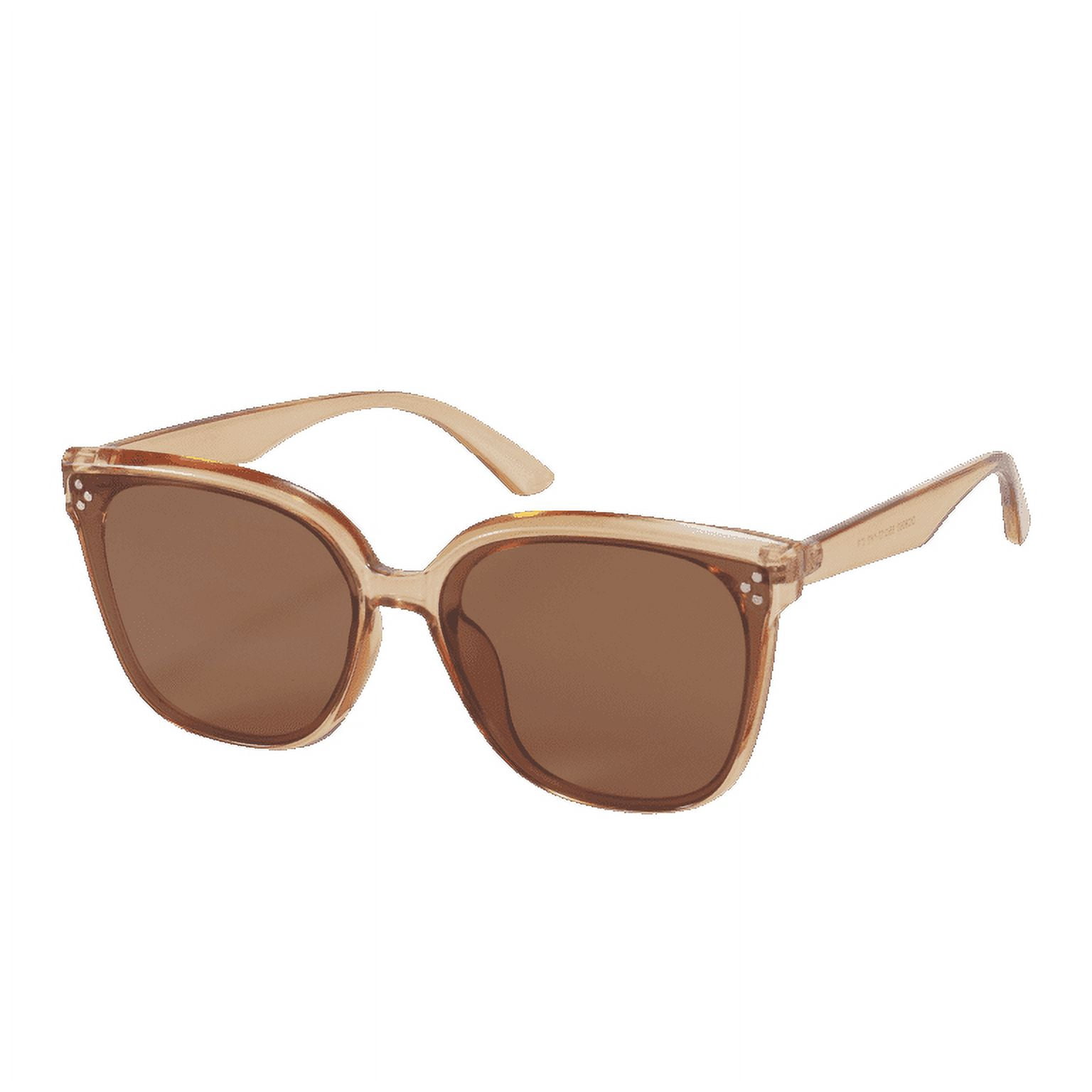 MARE AZZURO Classic Round Sunglasses for Women Retro Vintage Style 100% ...