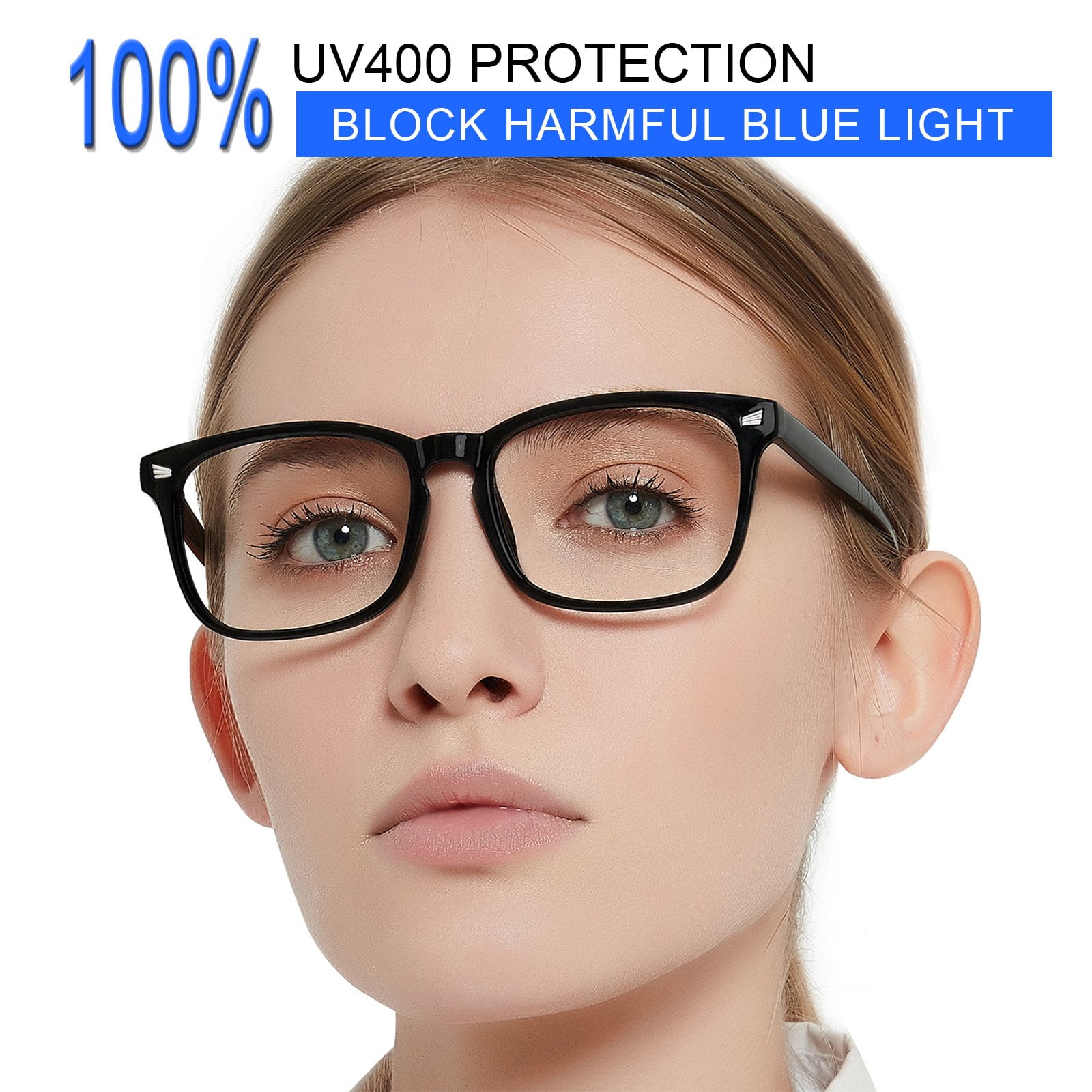 MARE AZZURO Computer Reading Glasses Women Blue Light Blocking Readers ...