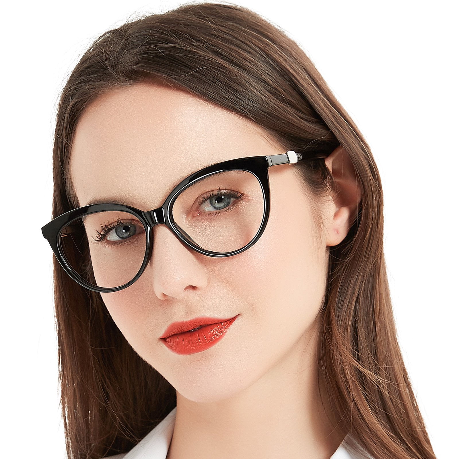MARE AZZURO Oversized Round Reading Glasses for Women, Trendy Design, 2 ...