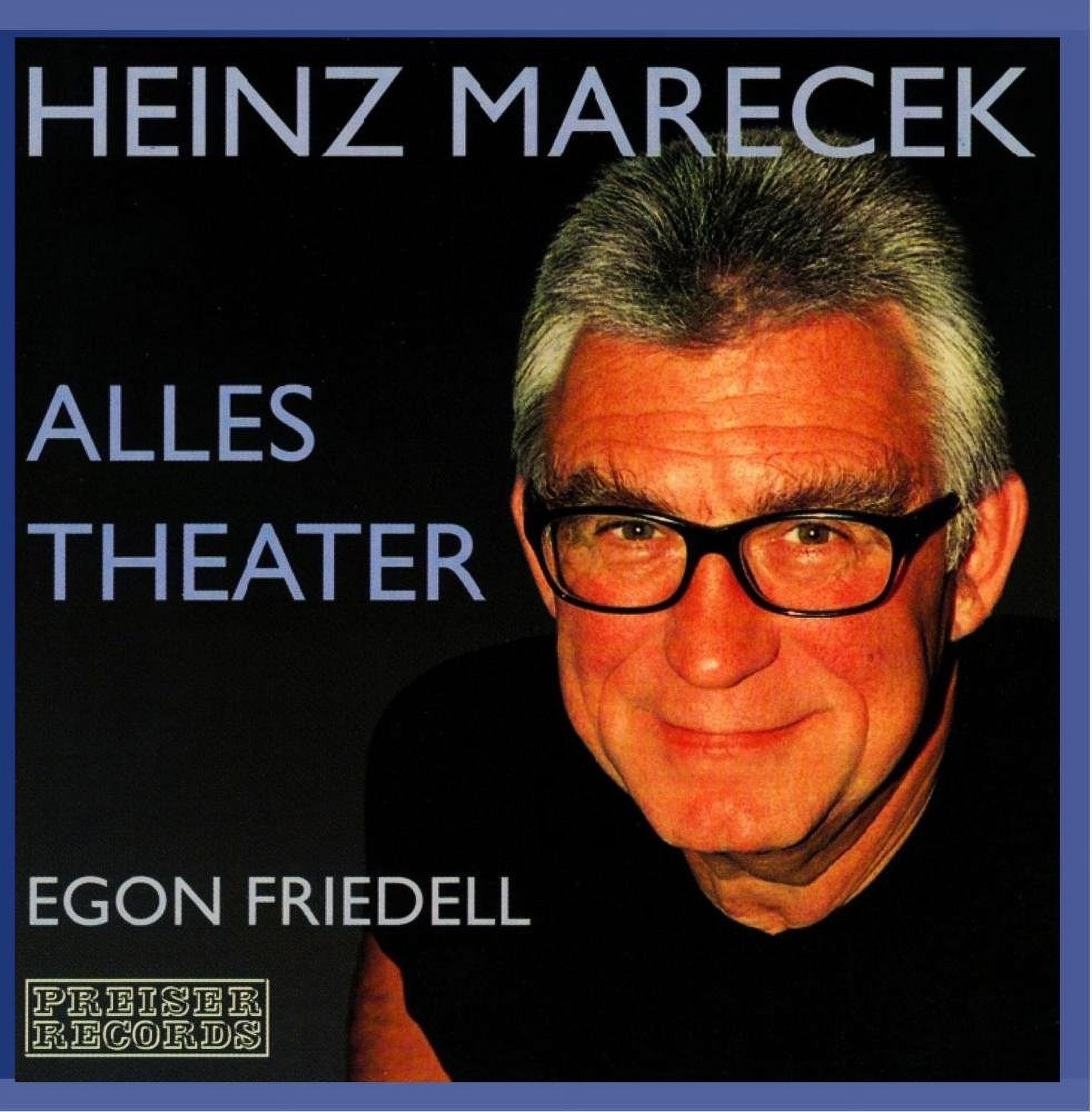 MARECEK, HEINZ - ALLES THEATER - Walmart.com
