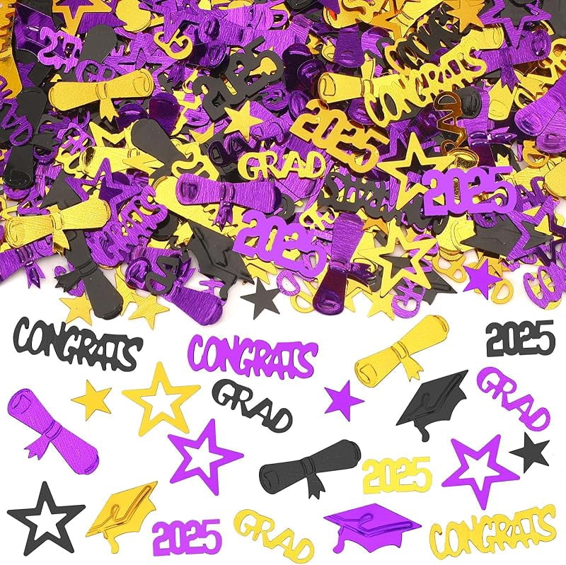 MARFOREVER 2025 Graduation Confetti Graduation Decorations Class of ...