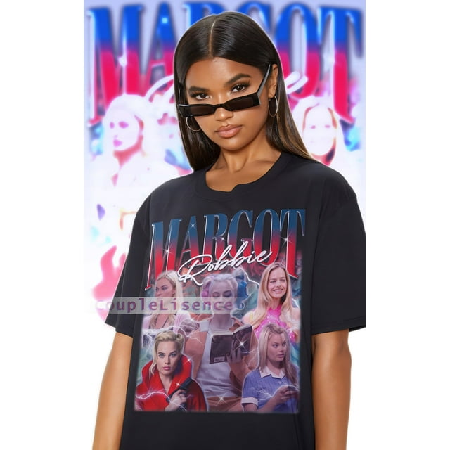 MARGOT ROBBIE Vintage Shirt | Margot Robbie Homage Fan Tees | Margot ...