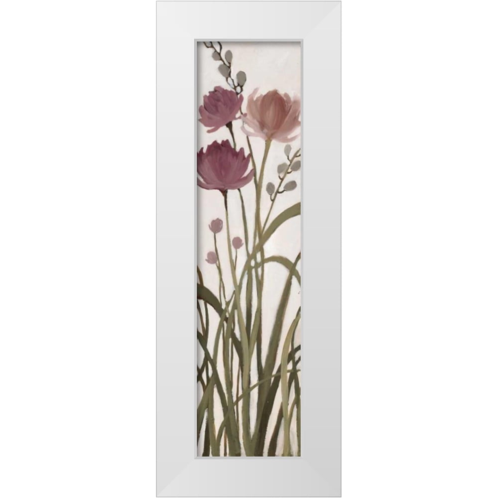 MARIA 8x18 White Modern Wood Framed Museum Art Print Titled - Meadows ...