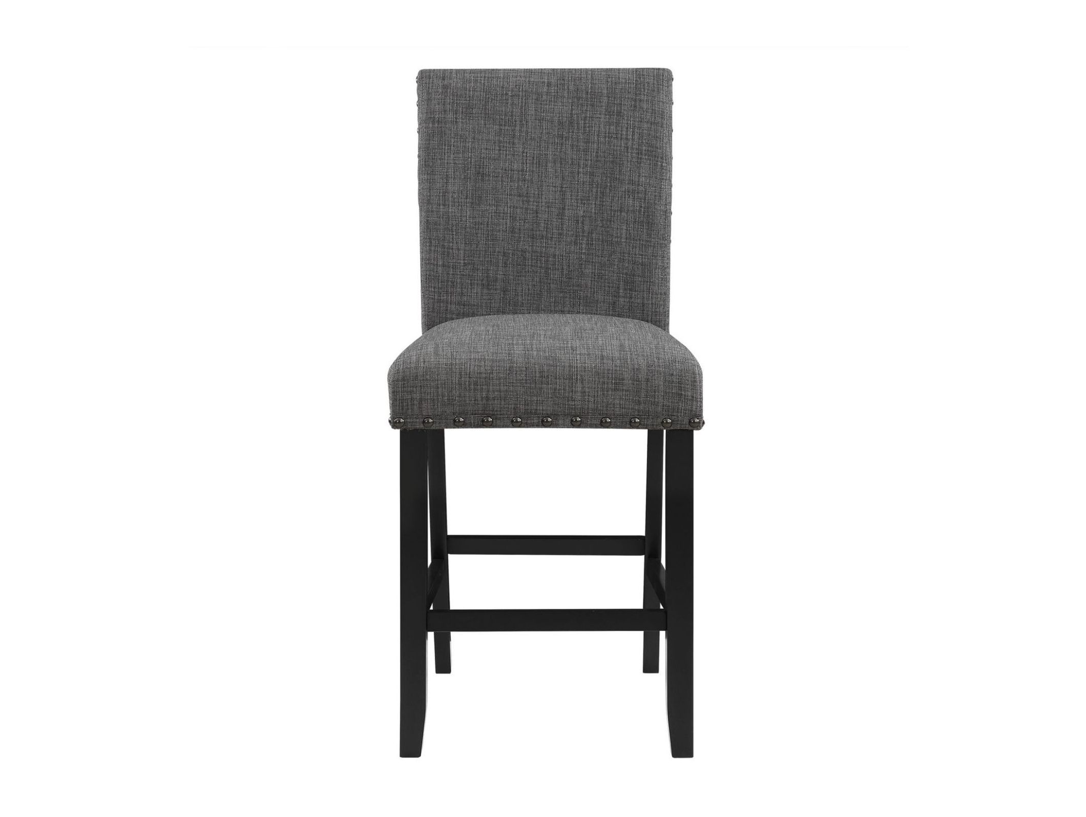 MARIAN DARK GRAY BAR STOOL (KIT OF 2) as Pic - Walmart.com