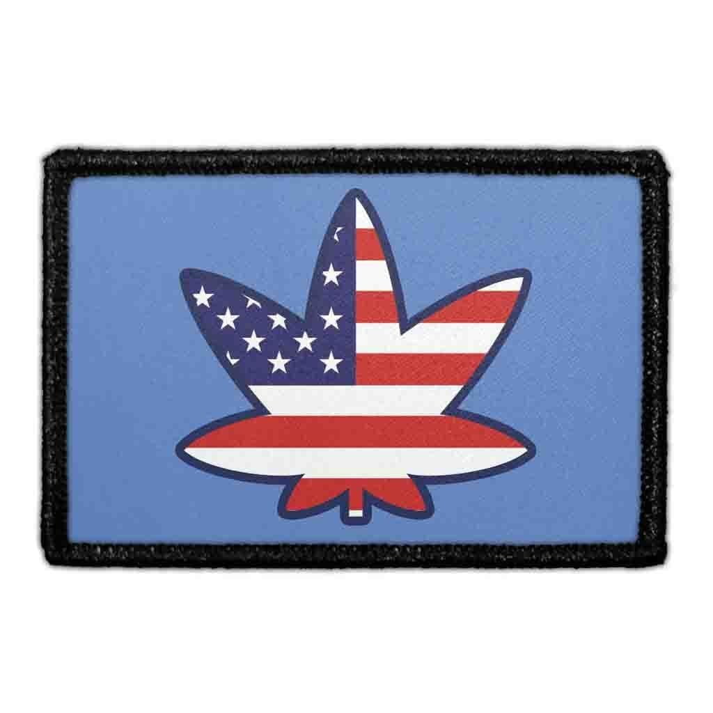 MARIJUANA US FLAG - Removable Patch - Walmart.com