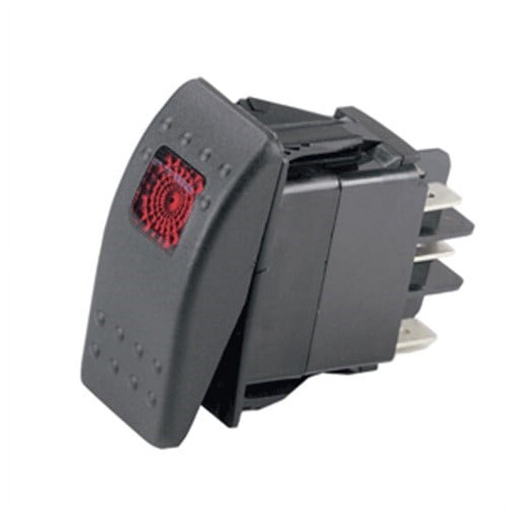 MARINCO 554036 Sealed Rocker Switch with Light - DPDT - Walmart.com
