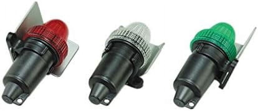 MARINE BOAT EMERGENCY LED BATTERY OPERATED NAVIGATION LIGHT 3 PCS SET ...