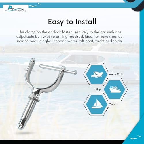 MARINE CITY 316 Stainless Steel Heavy Duty 1/2 Inches x 2 Inches Shaft ...