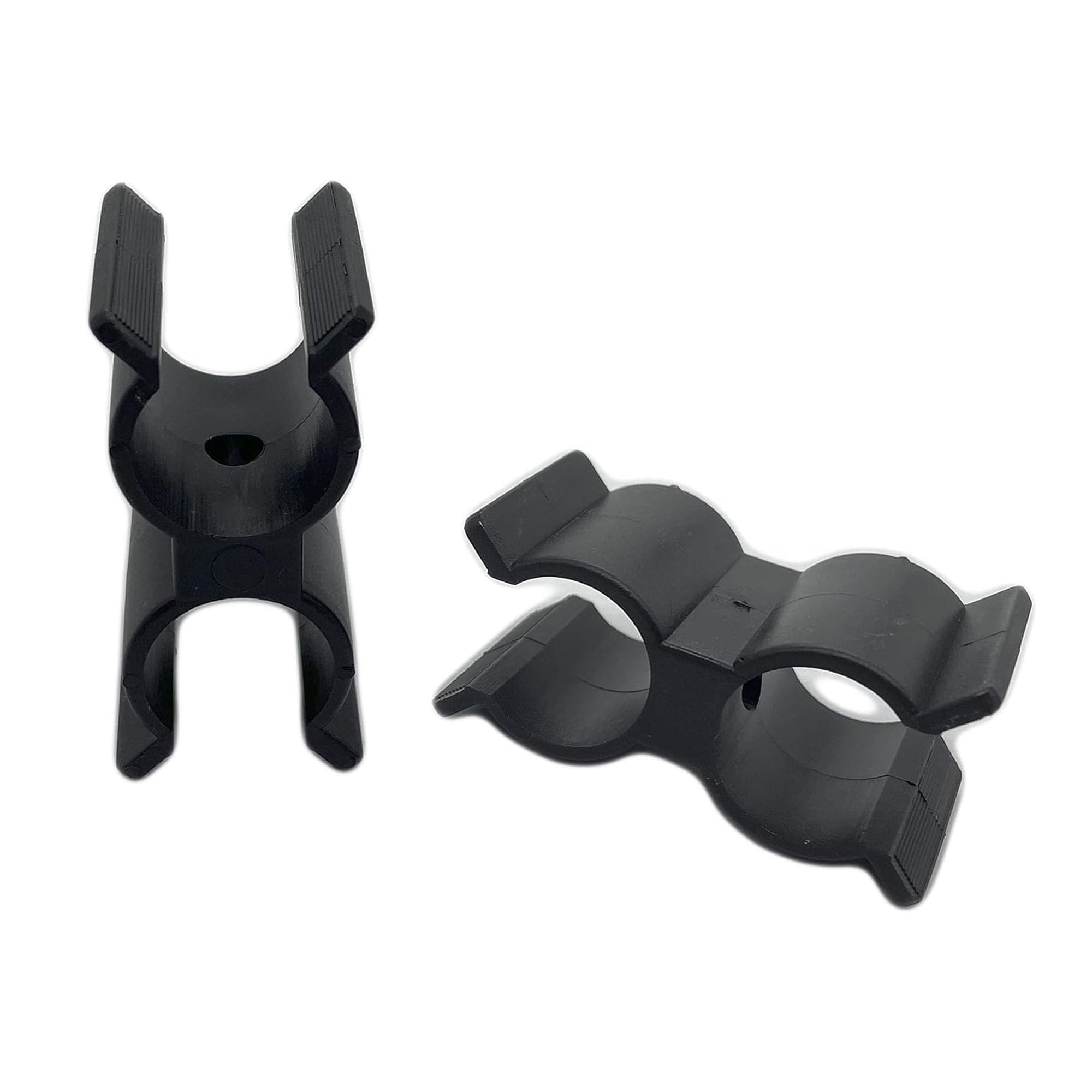 MARINE CITY Black Nylon Bimini Pole Ladder Clip Bimini Top Pole Clips 7 ...