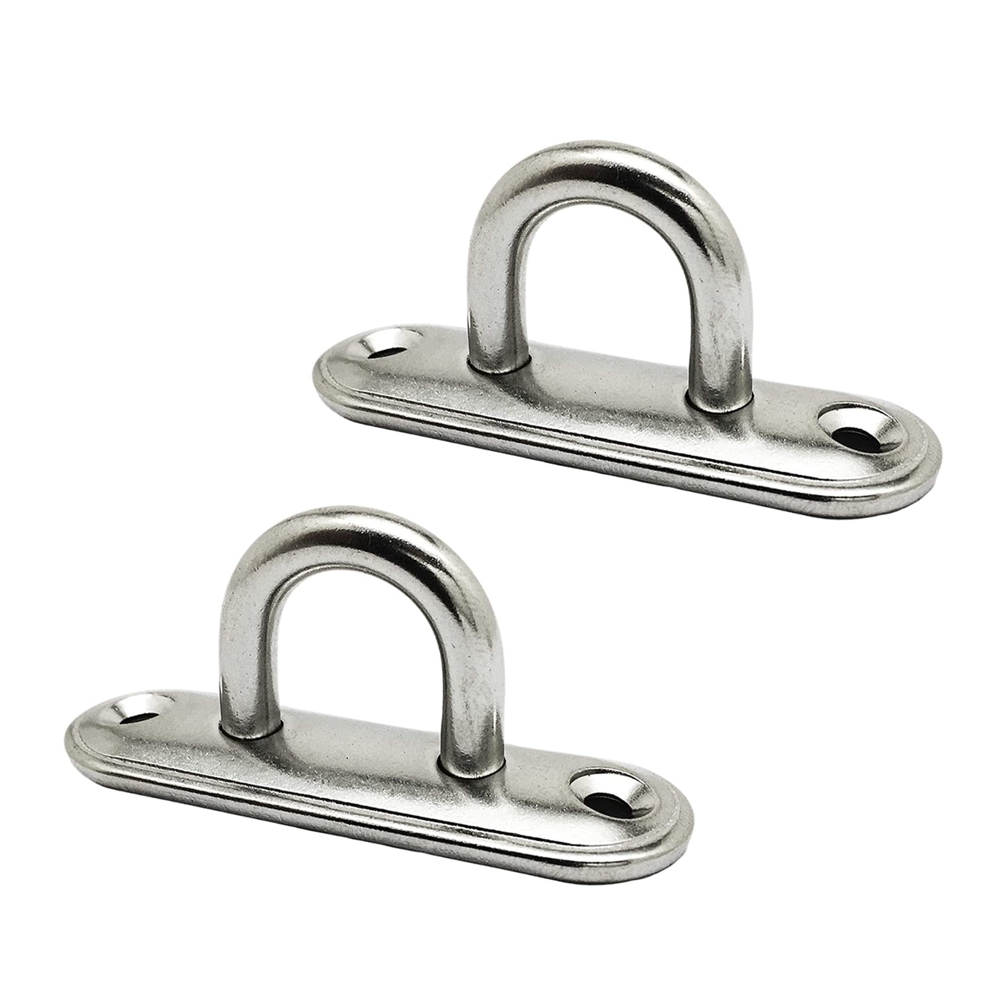 MARINE CITY Oblong Pad Eye Plate, Heavy-Duty 304 Stainless Steel, 3500 ...
