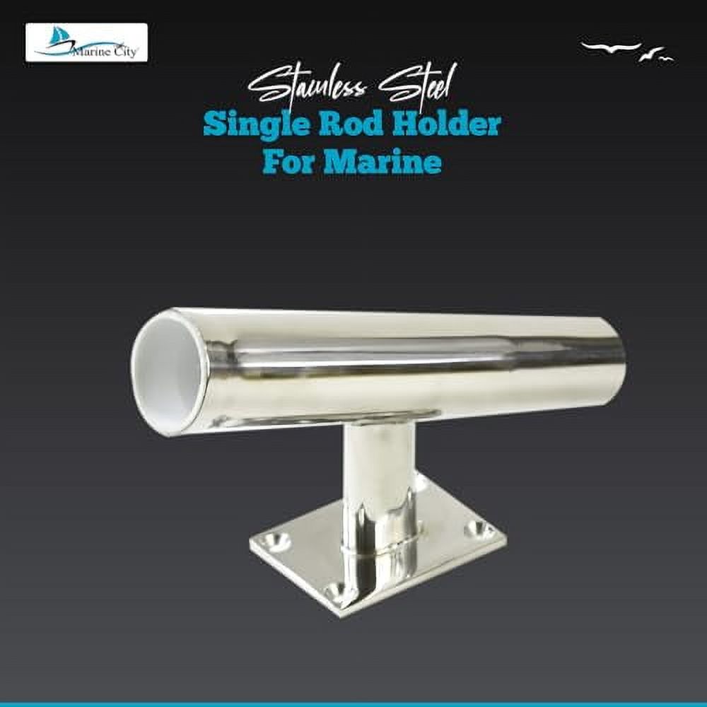 MARINE CITY Stainless Steel Heavy Duty Strong Tournament Style Single ...