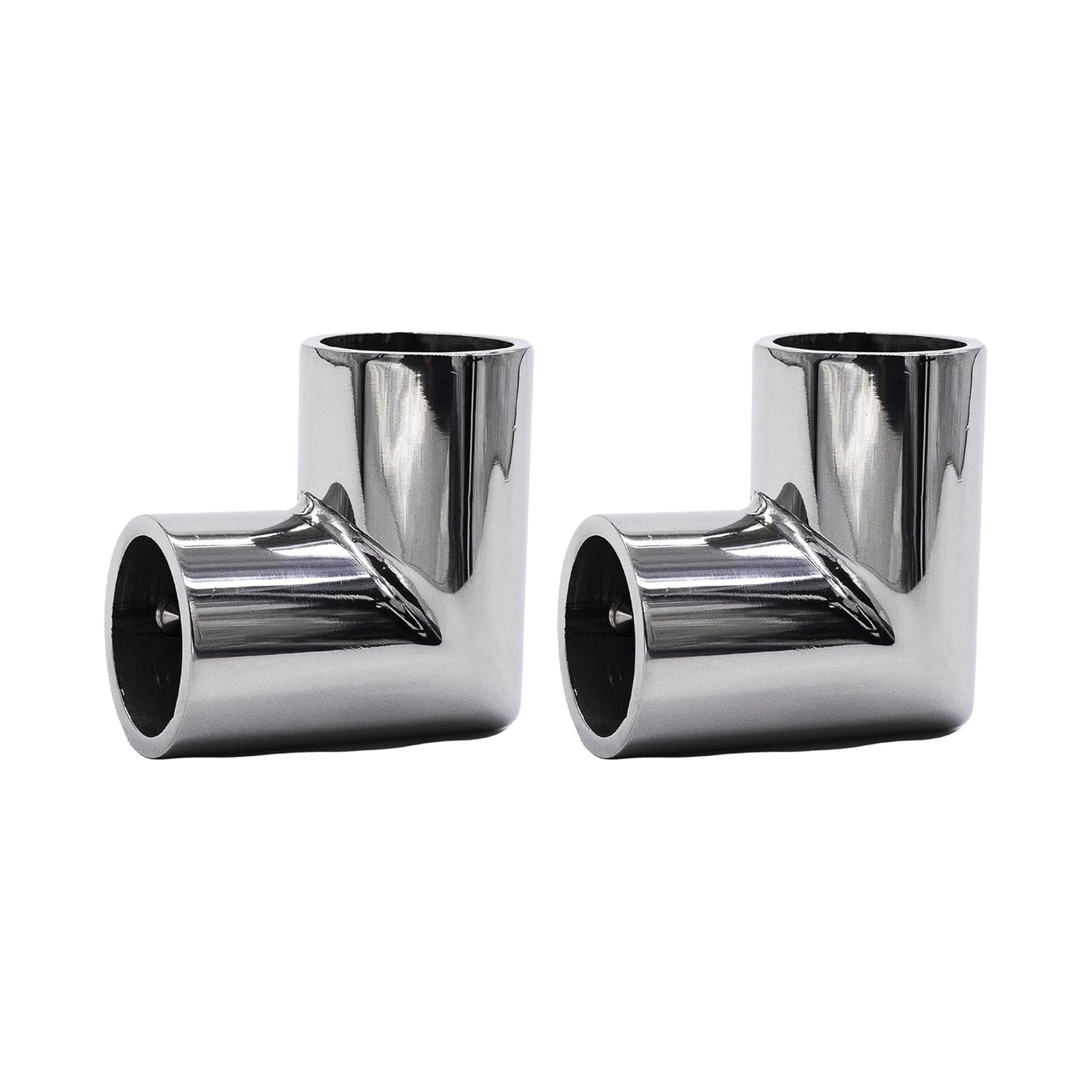 MARINE CITY 90 Elbow Connector, 304 Grade Stainless Steel Two-Way ...