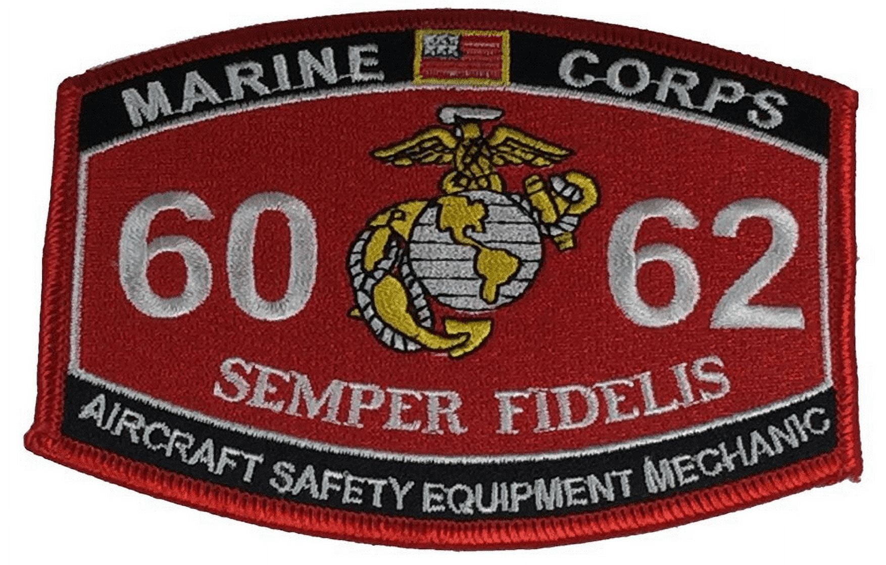 MARINE CORPS 6062 AIRCRAFT SAFETY EQUIPMENT MECHANIC SEMPER FIDELIS MOS ...