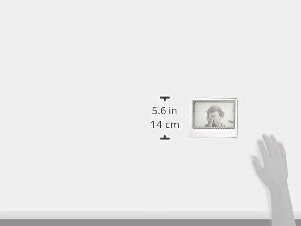 MARIPOSA LOVE YOU TO THE MOON AND BACK BEADED 4X6 FRAME | SILVER | BRILLANTE | FRAMES ...