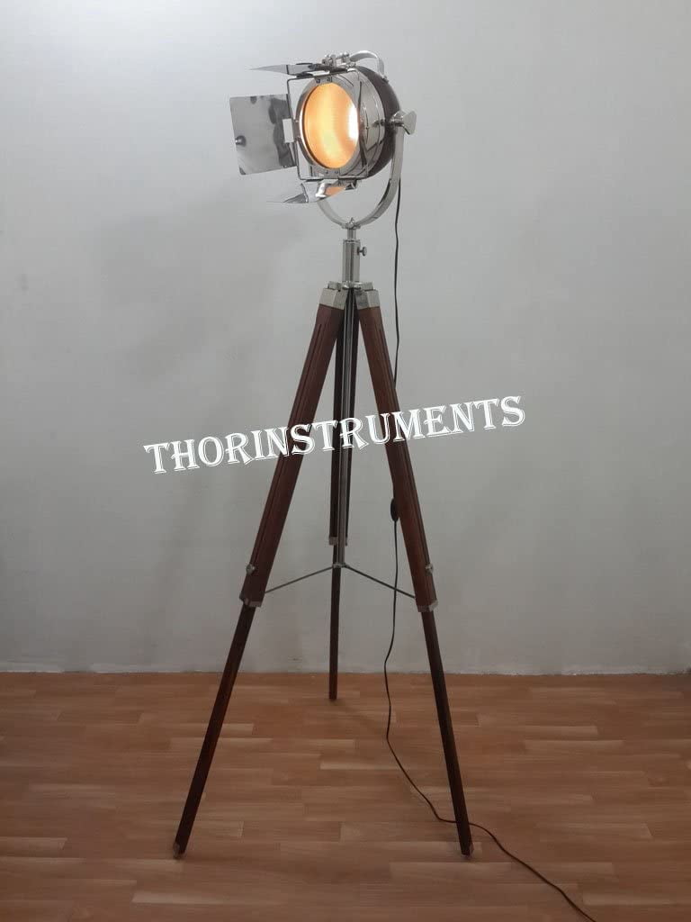 MARITIME FLAP DESIGNER SPOT SERACHLIGHT WITH TRIPOD FLOOR LAMP STAND ...