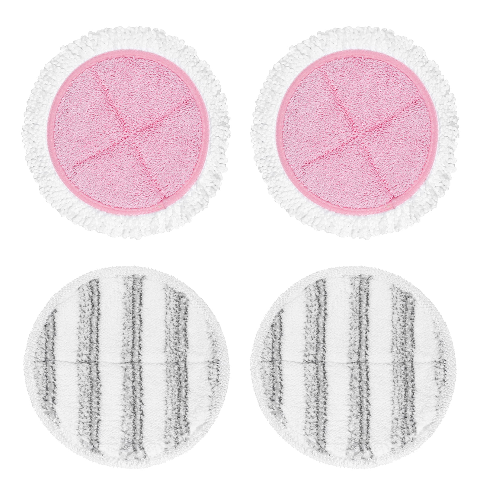 MARK LIVE 4 Pcs Replacement Electric Mop Pads 7.48 Inch, 2 Pink ...