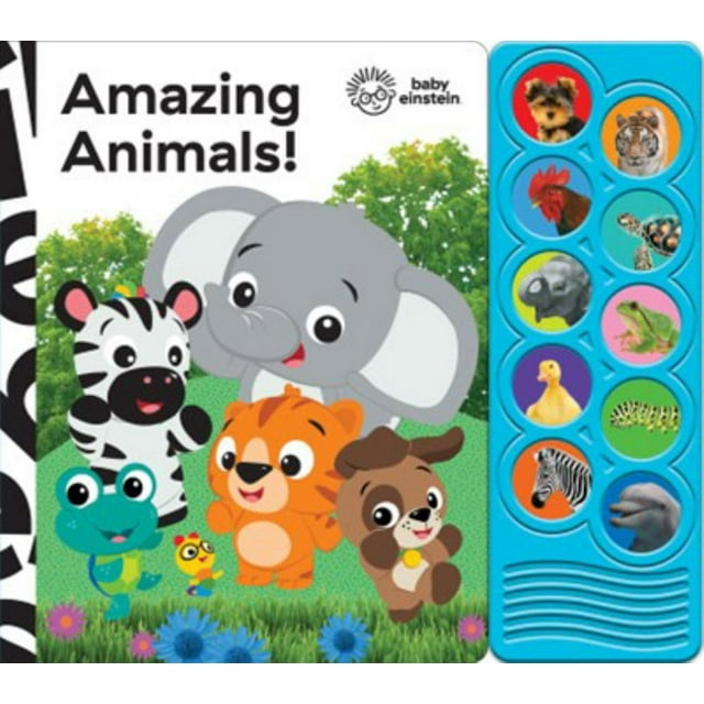 MARK RADER: Baby Einstein: Amazing Animals! Sound Book (Board Book ...