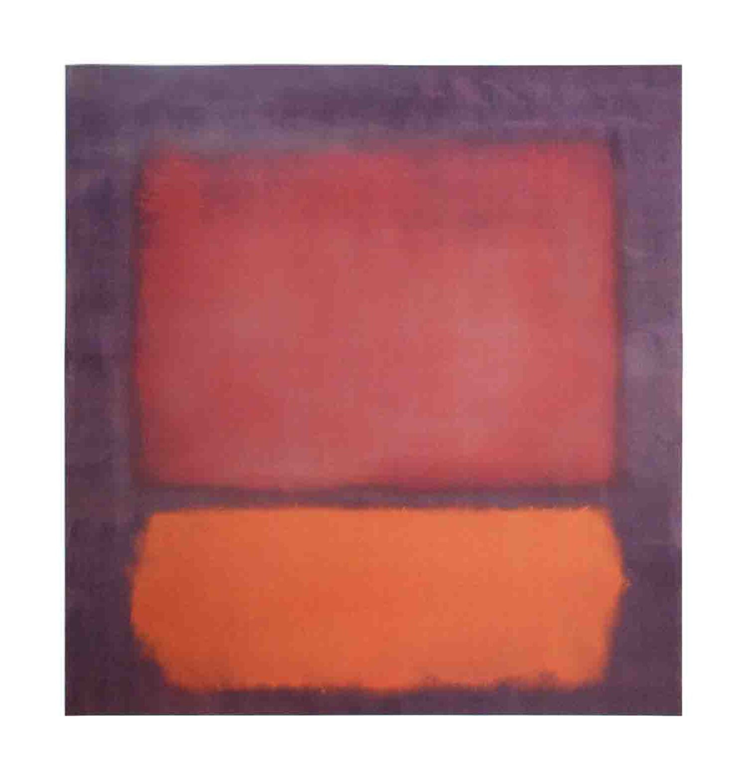 MARK ROTHKO Untitled (1962), 1998 - Walmart.com