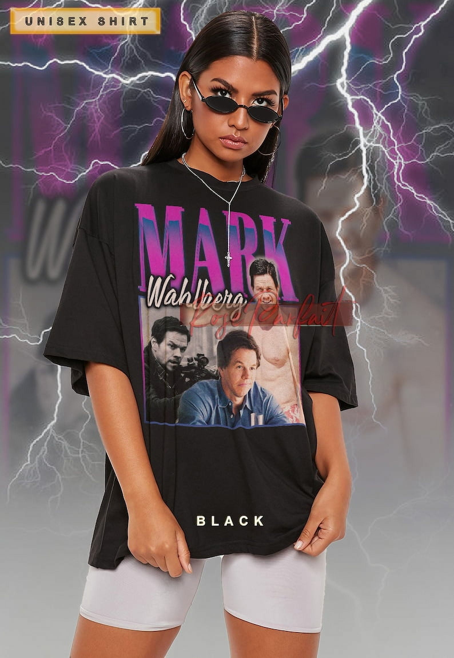 MARK WAHLBERG Retro T-shirt - Mark Wahlberg Homage Tees - Walmart.com