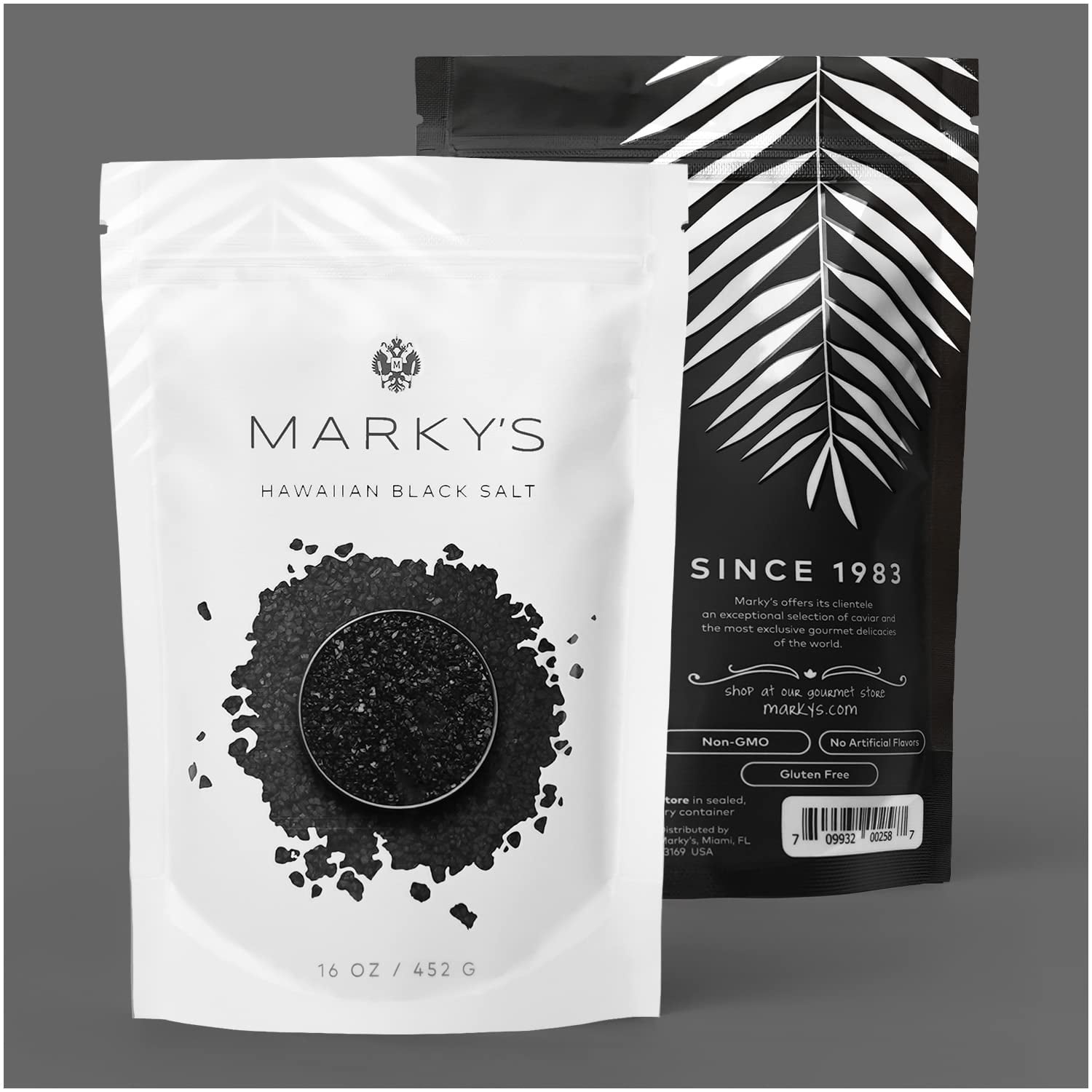 MARKY'S Hawaiian Black Lava MFF30 Volcanic Sea Salt Medium Coarse - 1 ...