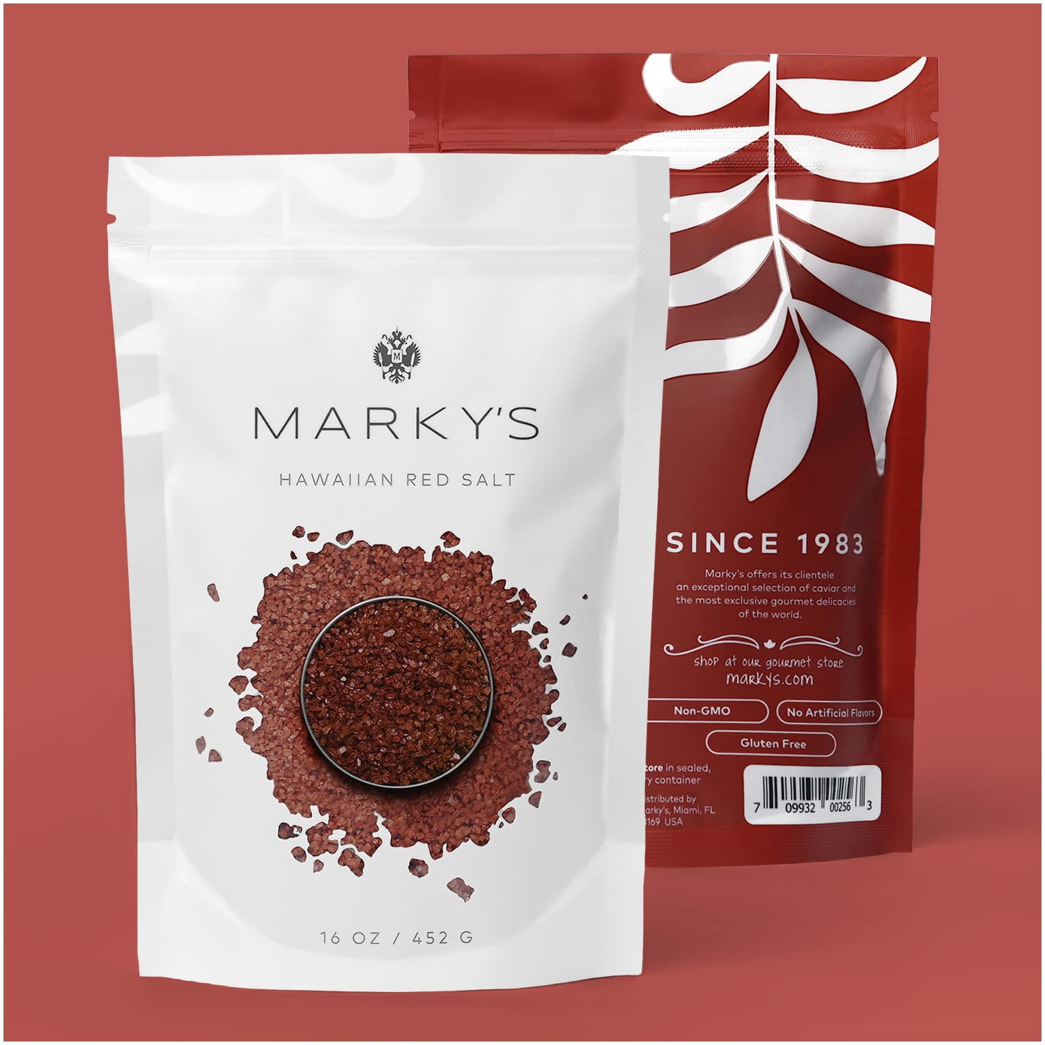 MARKY'S Hawaiian Gourmet Alaea SBF3 Red Medium Coarse Sea Salt 100% ...