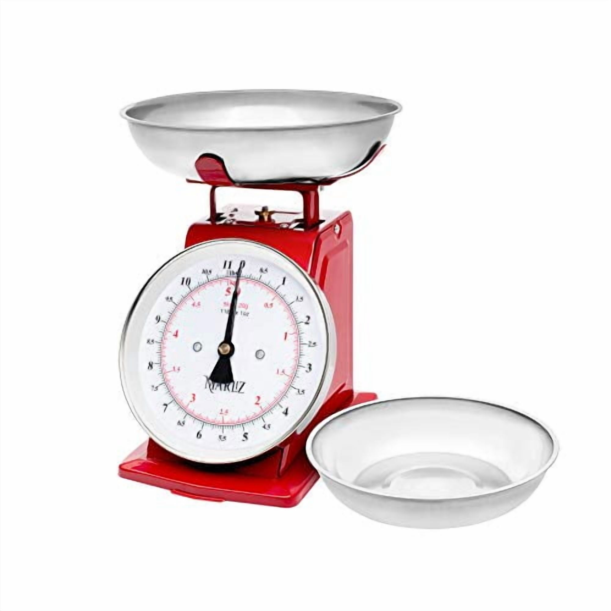 11 lb/ 5Kg Mechanical Food Scale - Analog Kitchen Scale with 2 Bowls ...