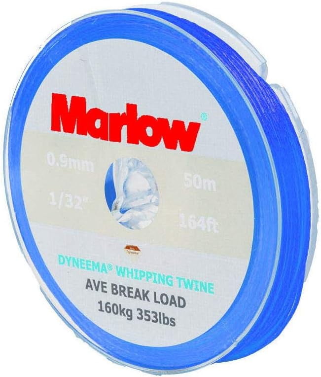 MARLOW Dyneema Whipping Twine 1.1mm 25 Meter Blue - Walmart.com