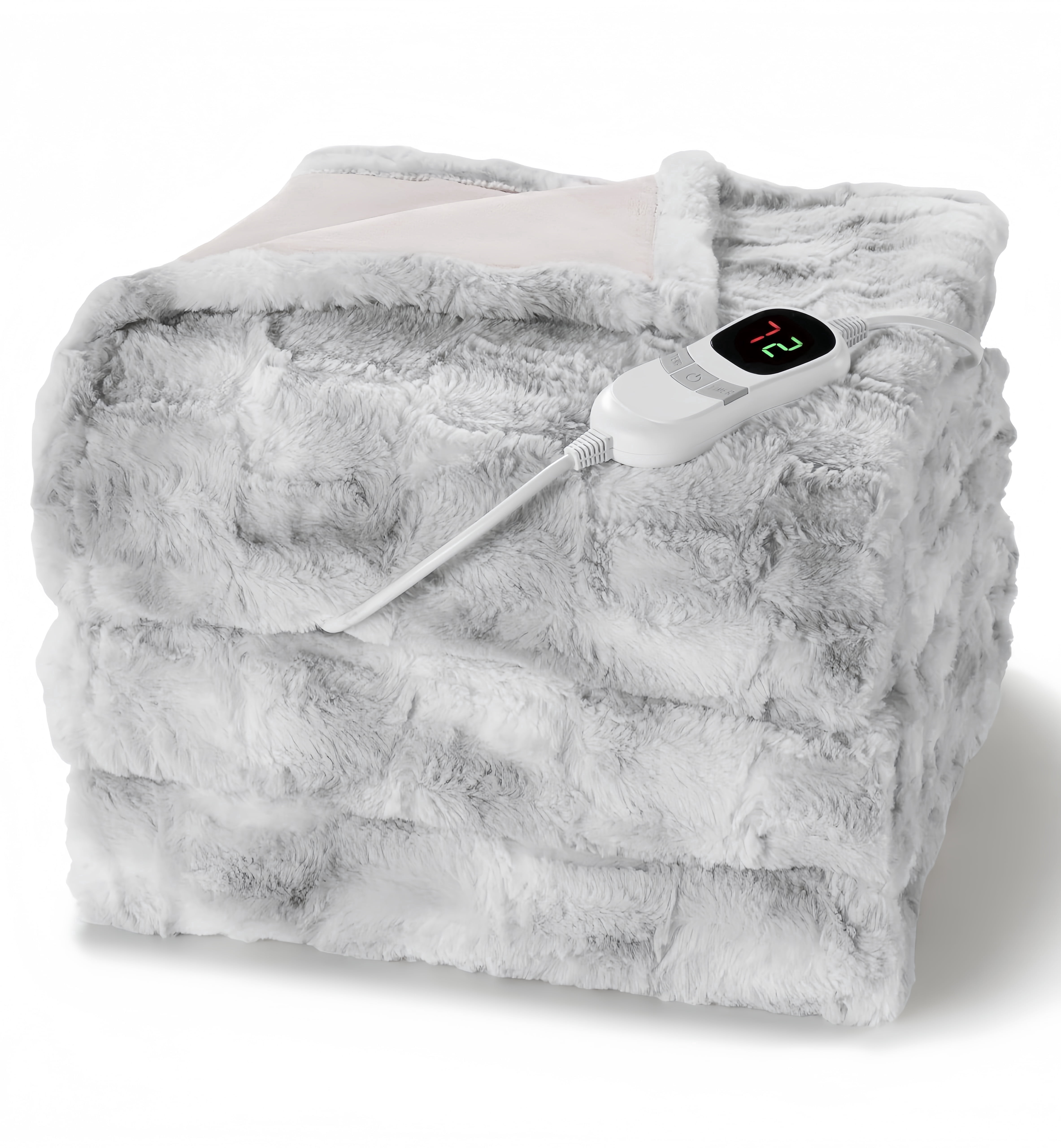 Faux Fur Electric Blanket